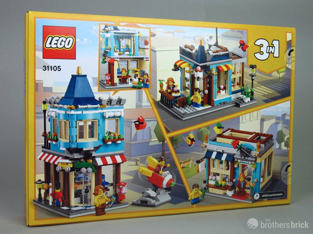 LEGO Creator 3-in-1 31105 Toy Shop Town House [Review] - The Brothers ...