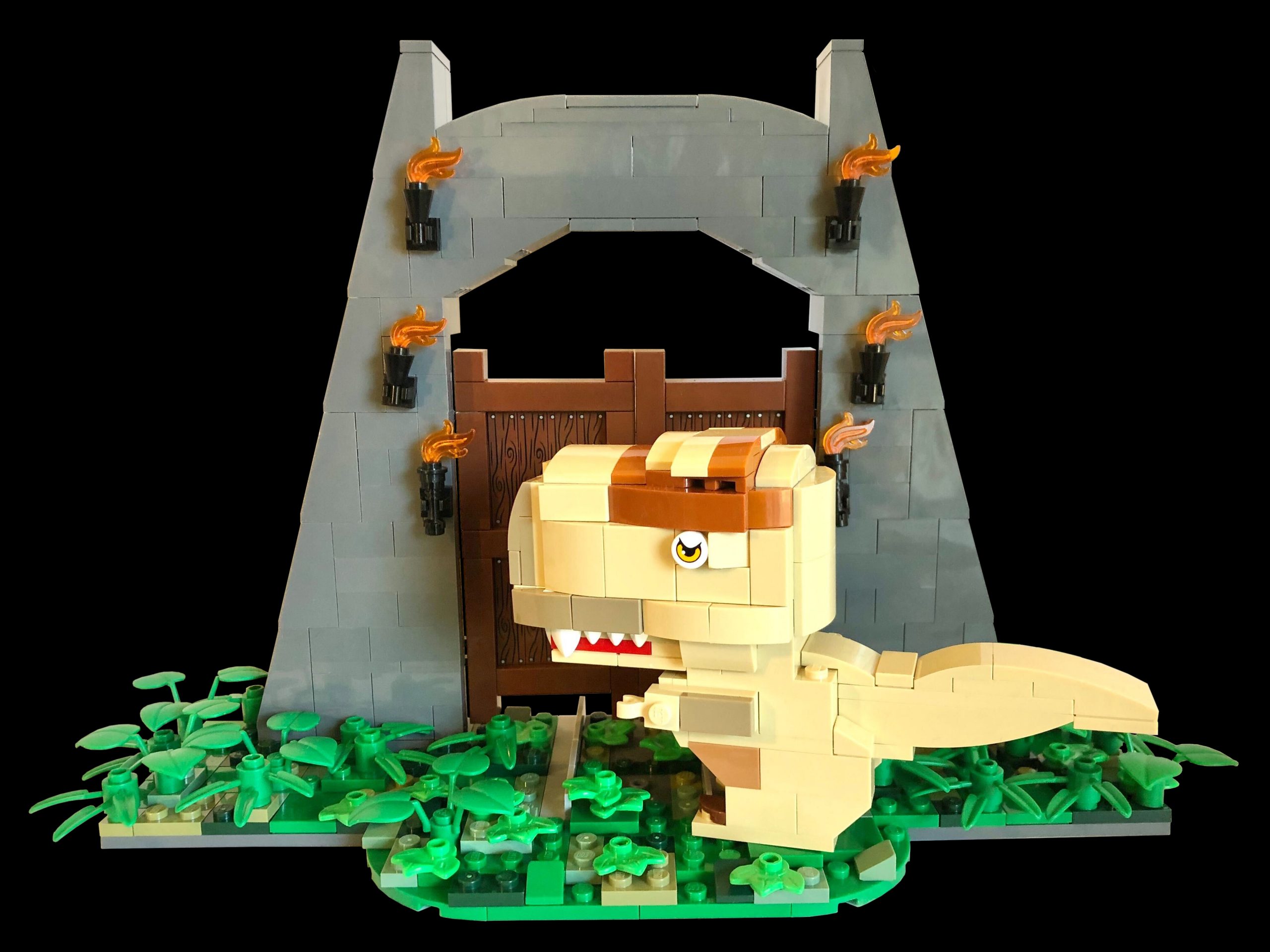 Build your very own Tyrannosaurus Rex BrickHeadz [Instructions] - The ...