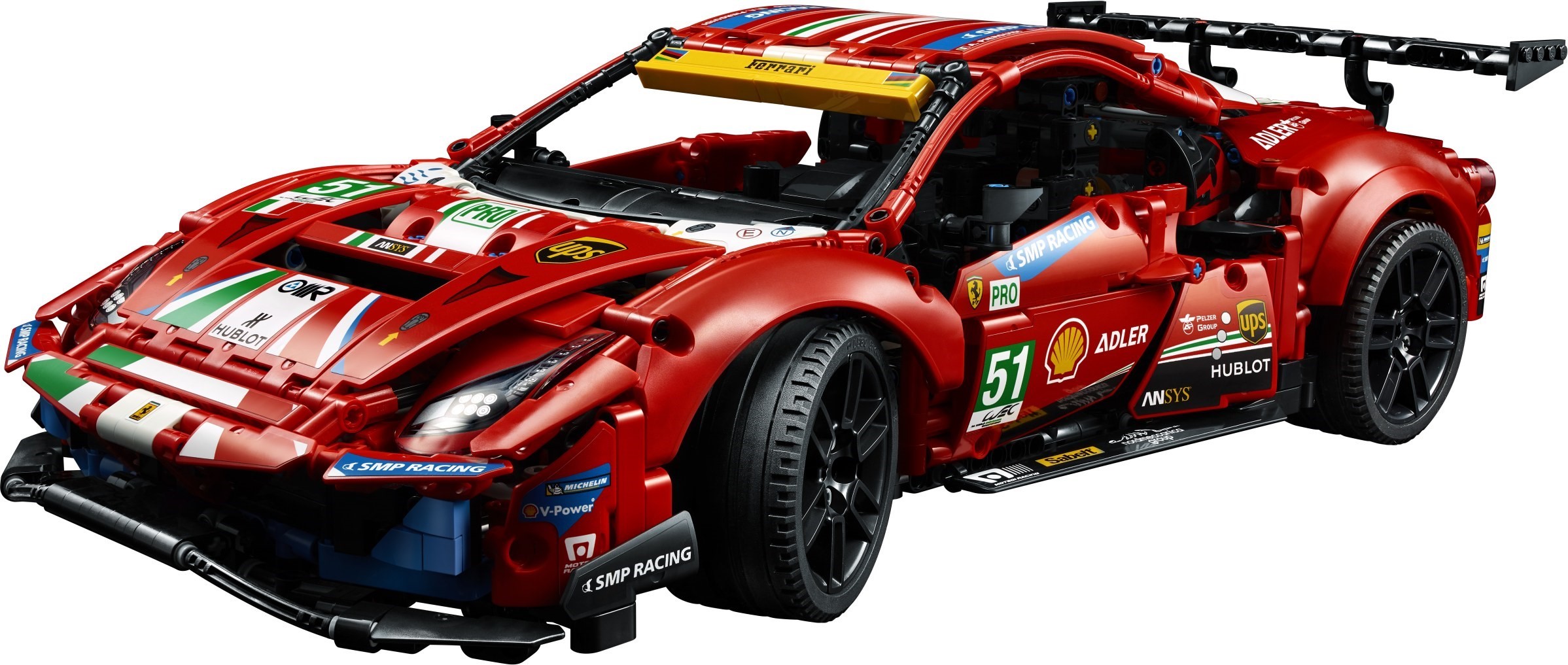 LEGO Technic 42125 Ferrari 488 GTE AF CORSE #51 revealed [News] - The ...