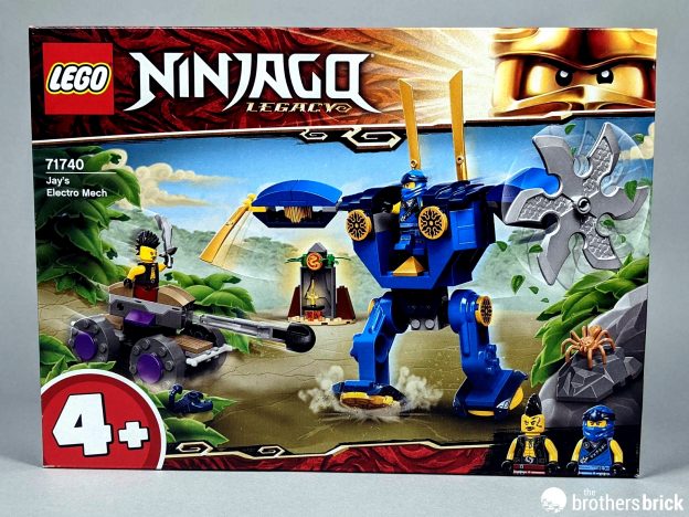 LEGO Ninjago Legacy 71740 Jay's Electro Mech [Review] - The Brothers ...