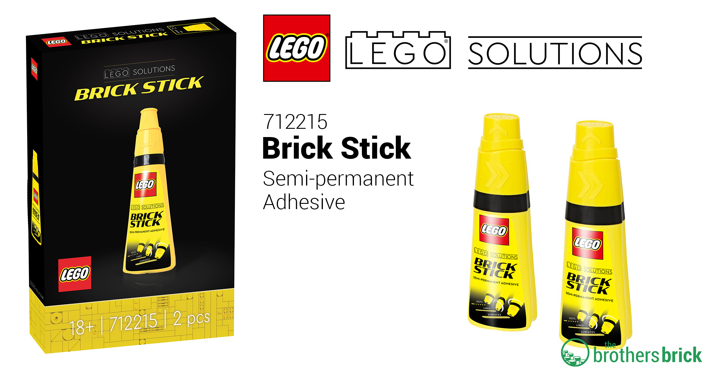 LEGO reveals 712215 Brick Stick adhesive for semi-permanent LEGO ...