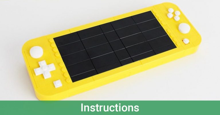 Build your own LEGO Nintendo Switch with LEGO bricks [Instructions ...