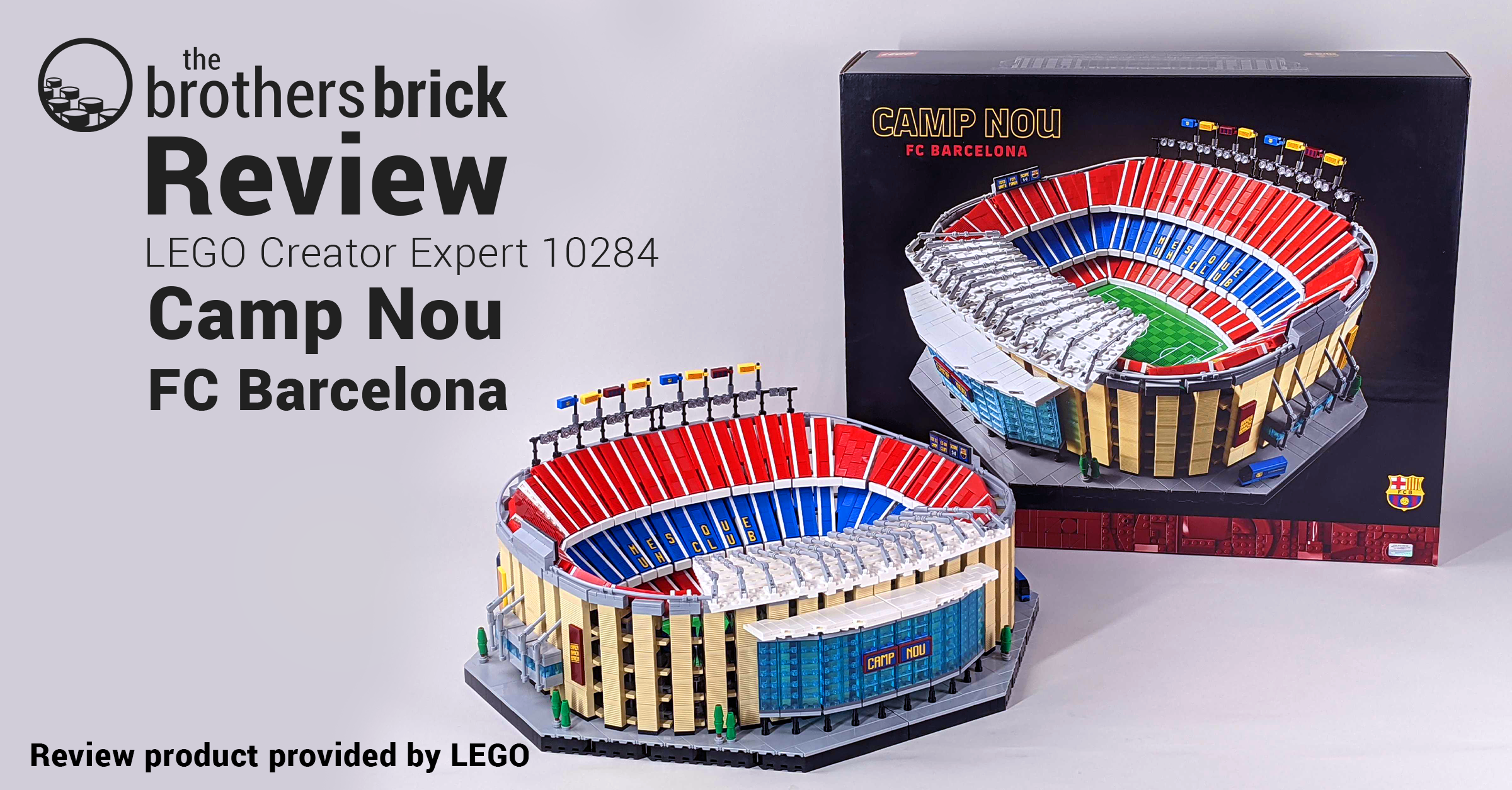 LEGO Creator Expert 10284 Camp Nou FC Barcelona [Review] - The Brothers ...