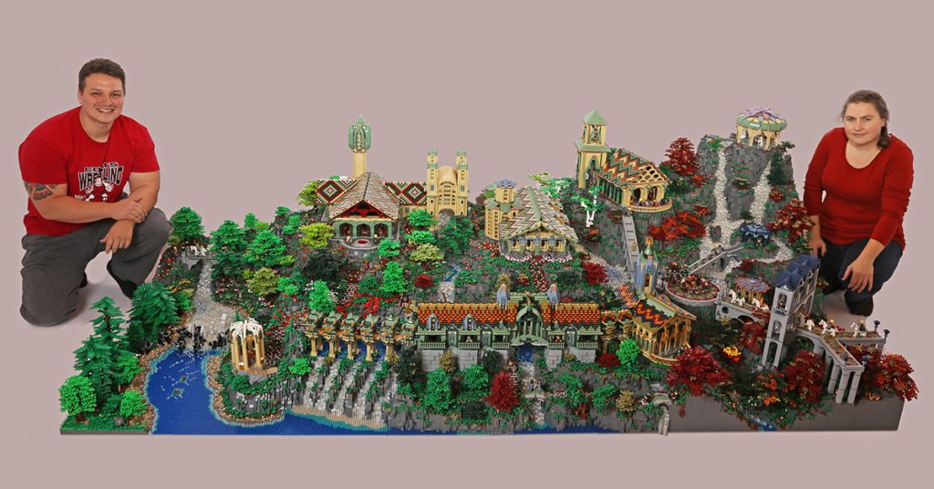 Tolkien’s Rivendell comes to life with 200,000 LEGO bricks - exclusive ...
