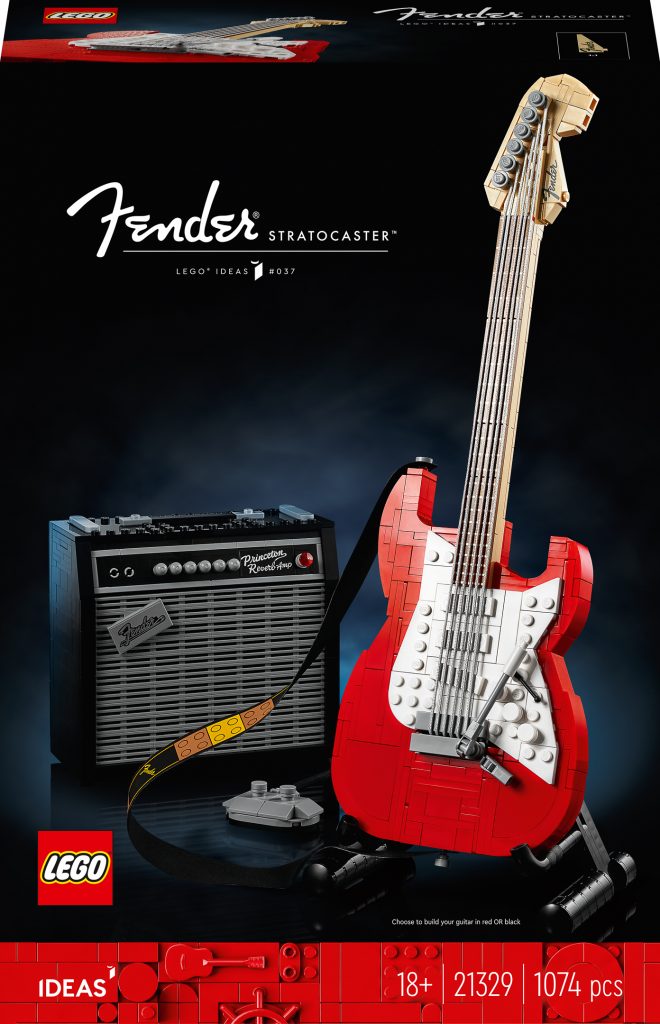 LEGO Ideas officially reveals 21329 Fender Stratocaster buildable ...