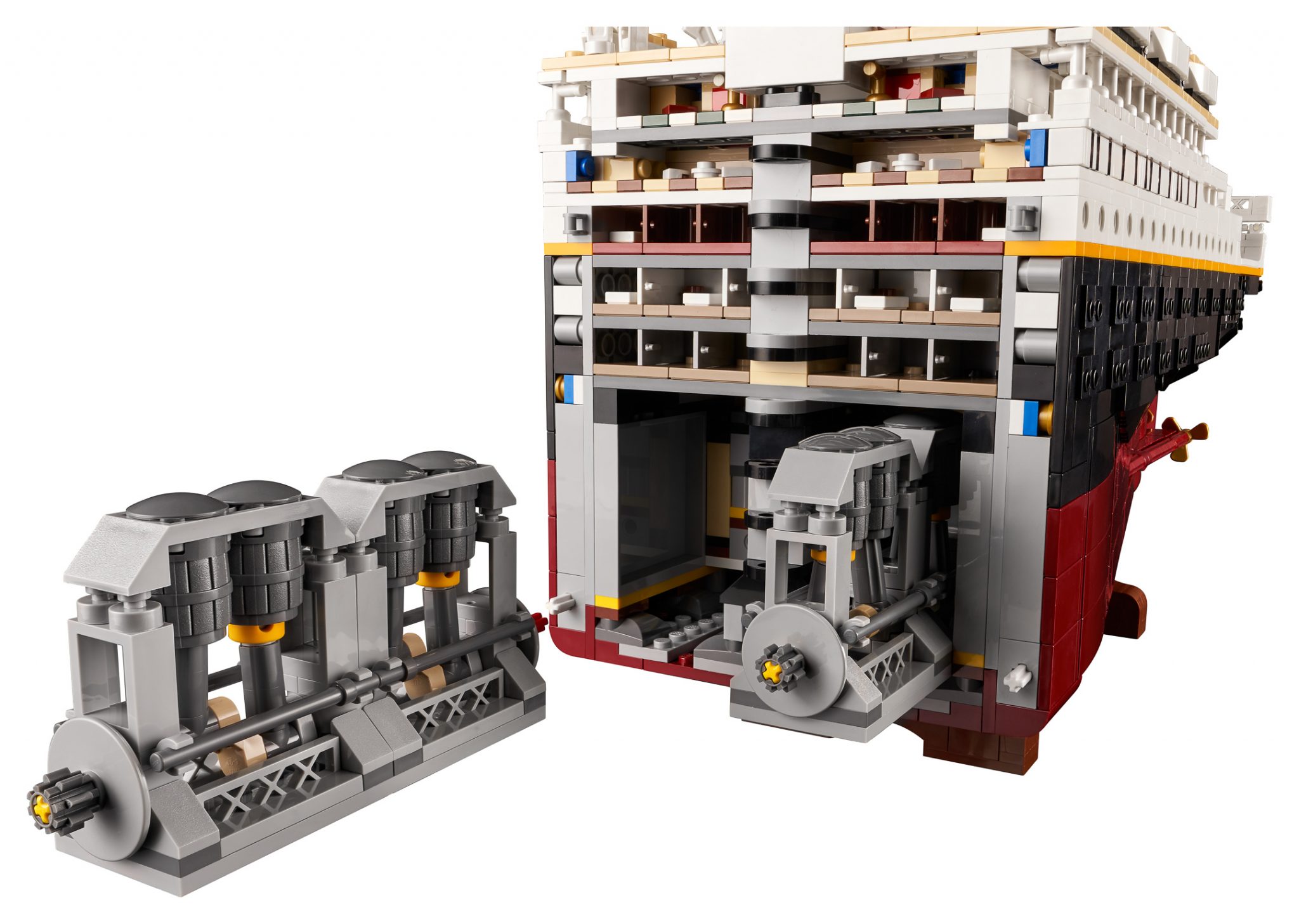 LEGO reveals 9,000-piece 10294 Titanic ship model as second-largest ...