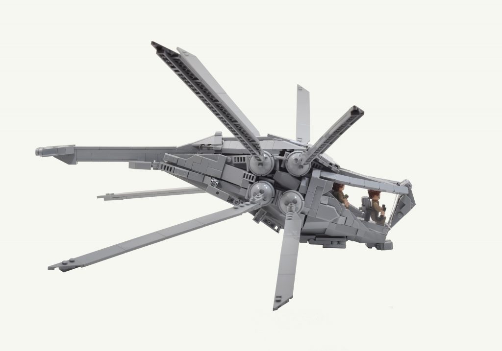 Simon Liu - Atreides Ornithopter - Flying Profile - The Brothers Brick ...