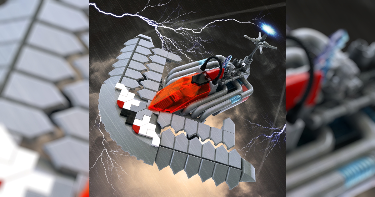 This sci-fi craft leaves me feeling thunderstruck - The Brothers Brick ...