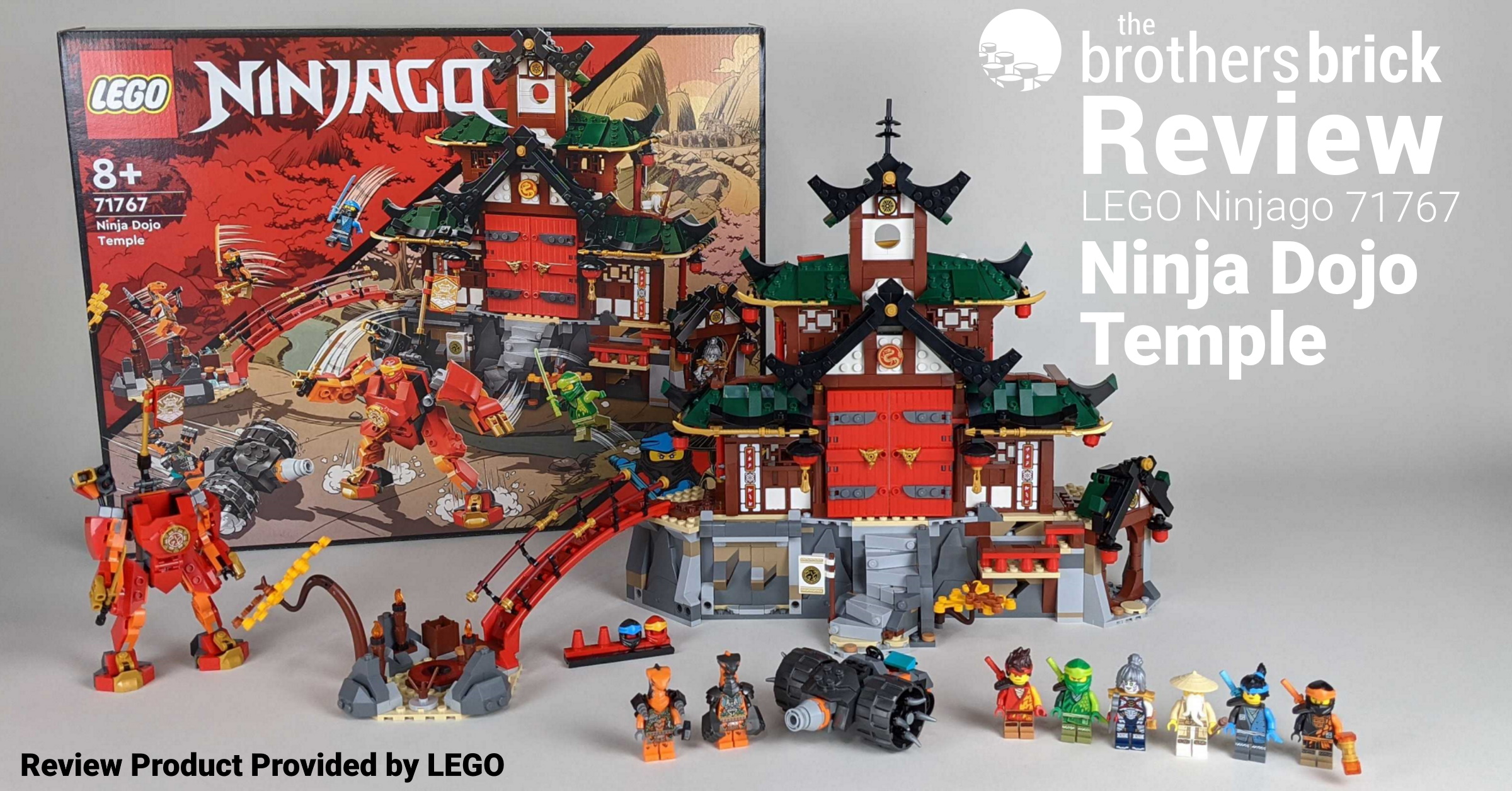 LEGO Ninjago 71767 Ninja Dojo Temple - Building on the Ninjago EVO ...
