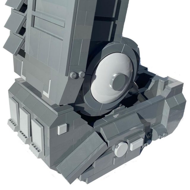 This minifigure-scale First Order AT-M6 is a LEGO Star Wars beast that ...