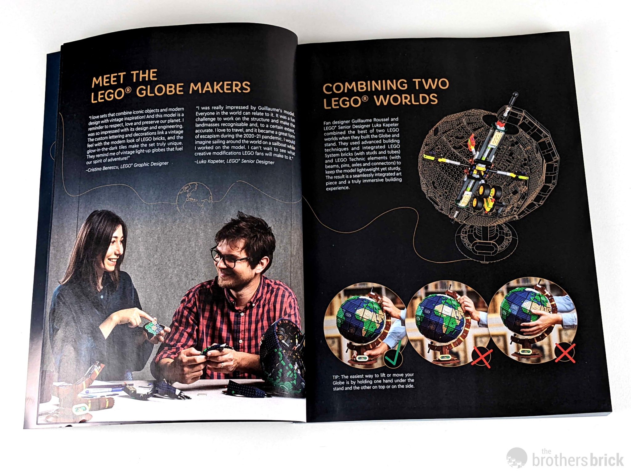 LEGO Ideas 21332 The Globe: Cartography done right [Review] - The ...