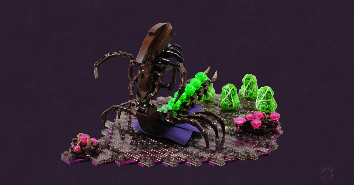 We bow to this royally awesome Zerg Queen - The Brothers Brick | The ...