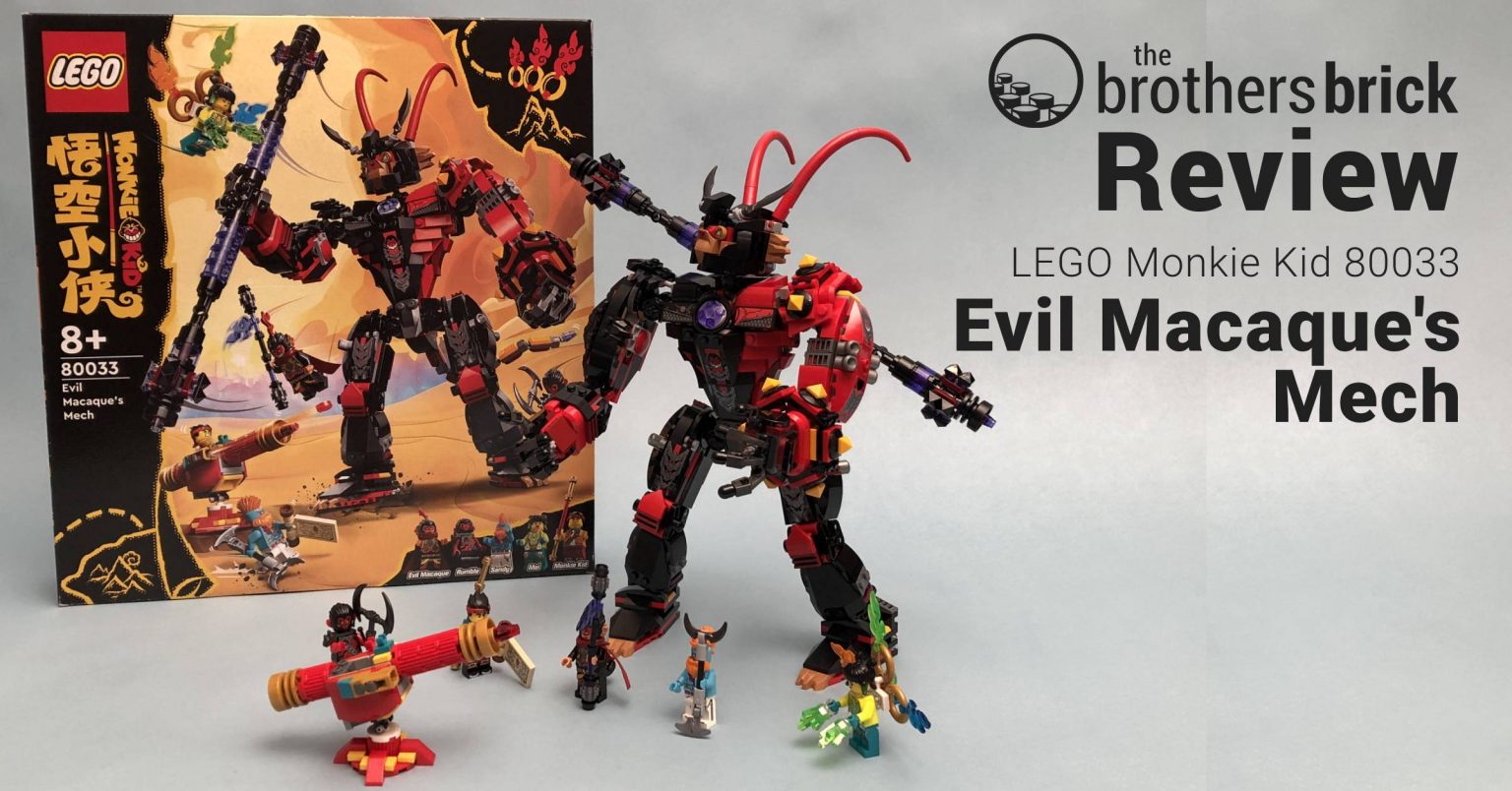 LEGO Monkie Kid 80033: Evil Macaque Mech is not monkeying around - The ...