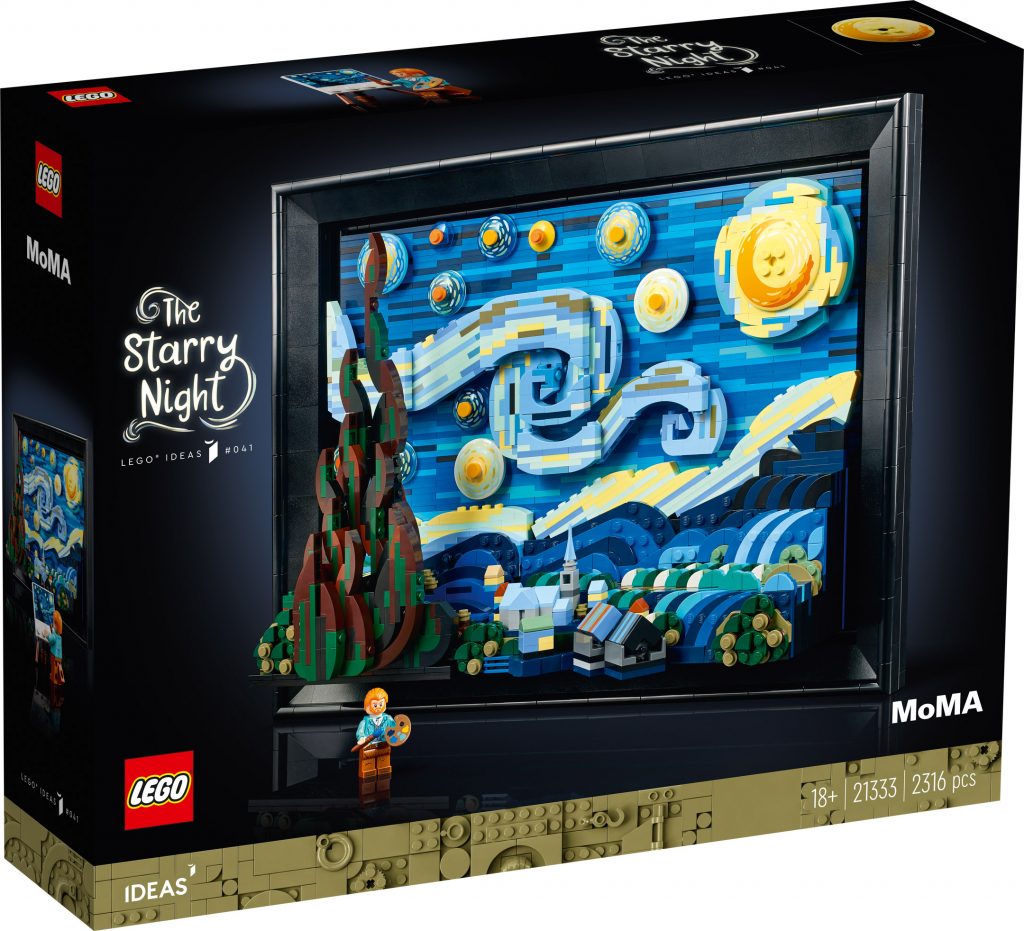 LEGO reveals 21333 Starry Night by Vincent van Gogh as next Ideas set ...