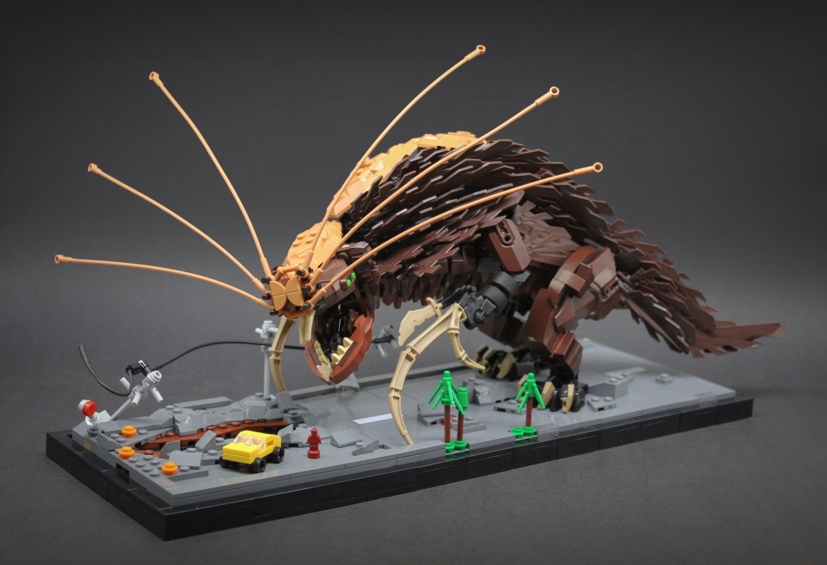 A monstrous mole makes mischief - The Brothers Brick | The Brothers Brick