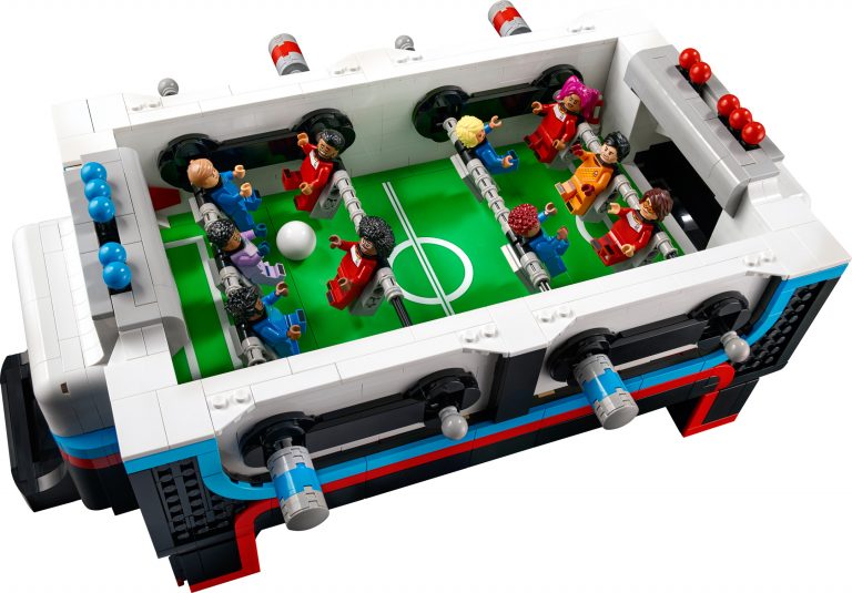 LEGO Ideas reveals 21337 Table Football, a 2,300-piece playable game ...