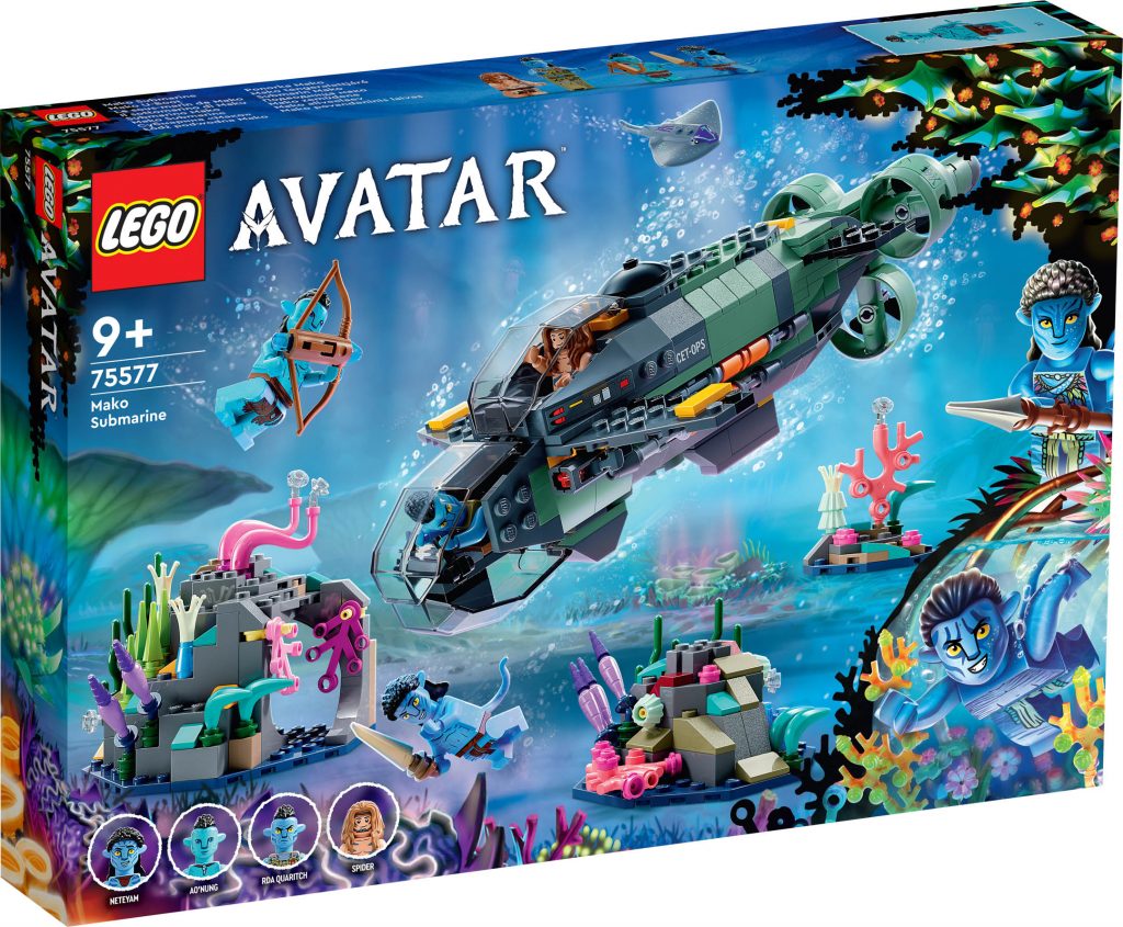A quintet of new Avatar sets from The Way of Water revealed on LEGO.com ...