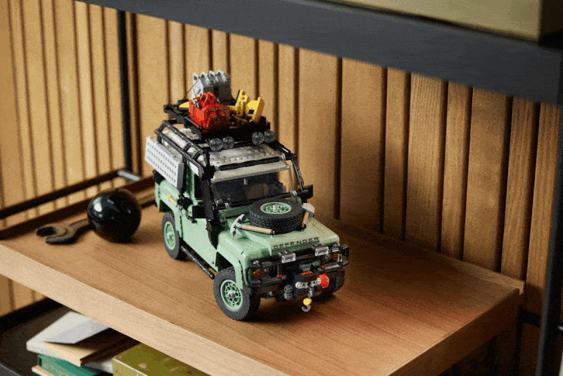 LEGO Icons reveals 10317 Land Rover Classic Defender 90 with 2,336 ...