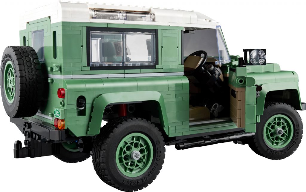 LEGO Icons reveals 10317 Land Rover Classic Defender 90 with 2,336 ...