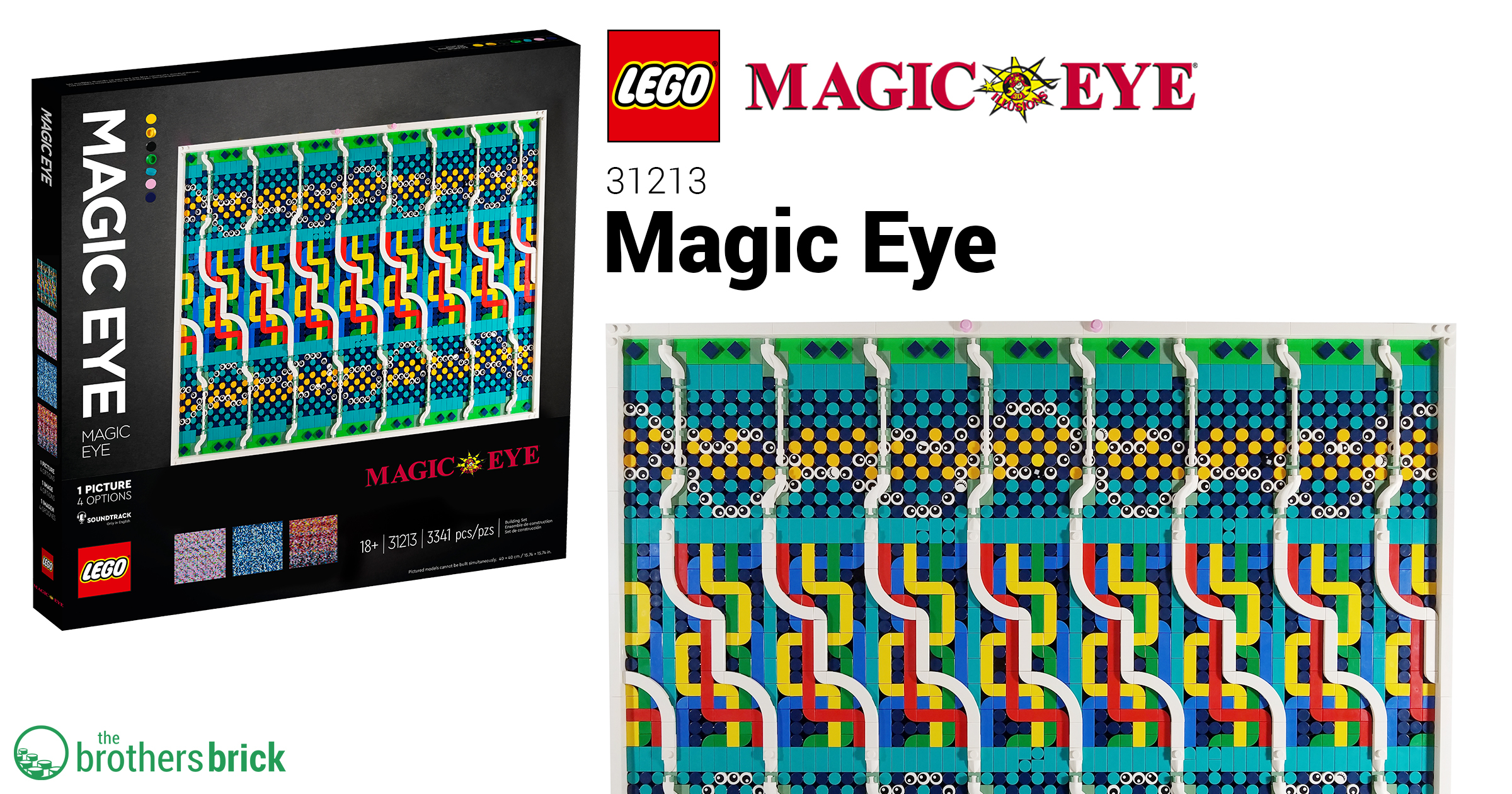 LEGO announces new Art set featuring Magic Eye illusions [News] - The Brothers Brick | The ...