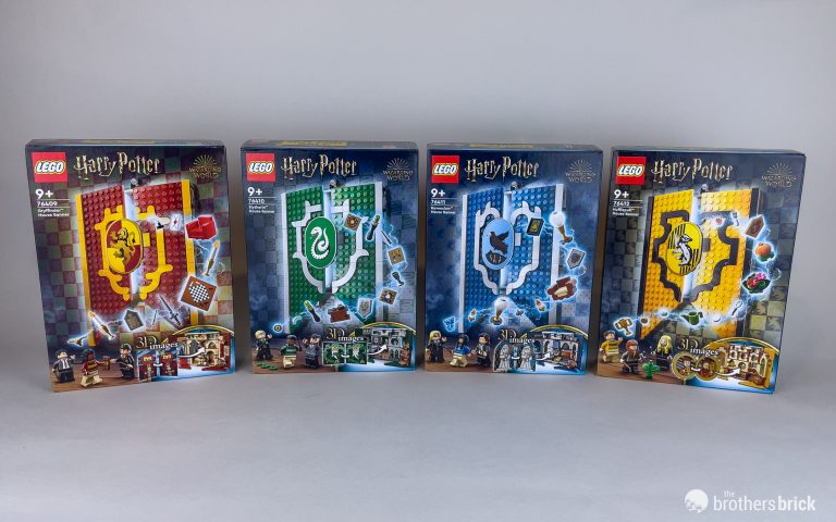 LEGO Harry Potter House Banners: show your Gryffindor, Ravenclaw ...