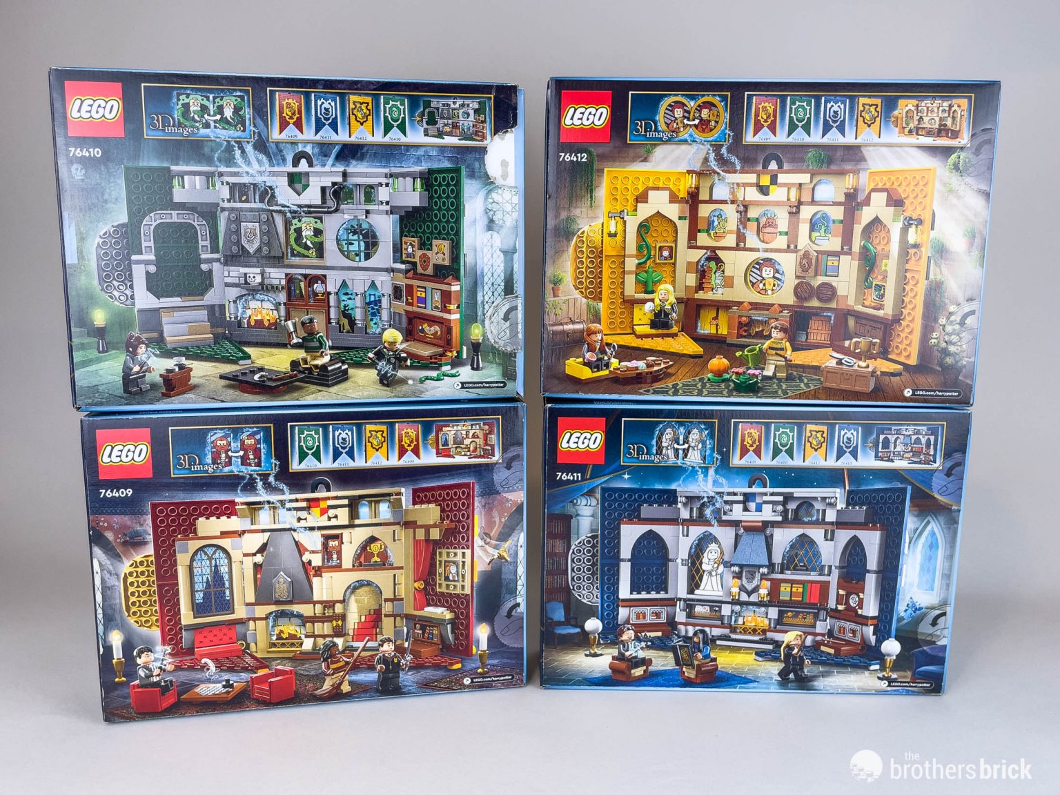 LEGO Harry Potter House Banners: show your Gryffindor, Ravenclaw ...