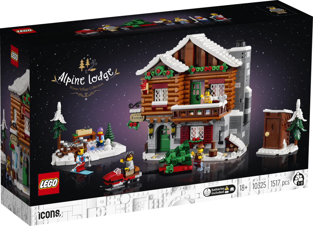 Feel the holiday season approaching with the new 10325 Icons Alpine ...