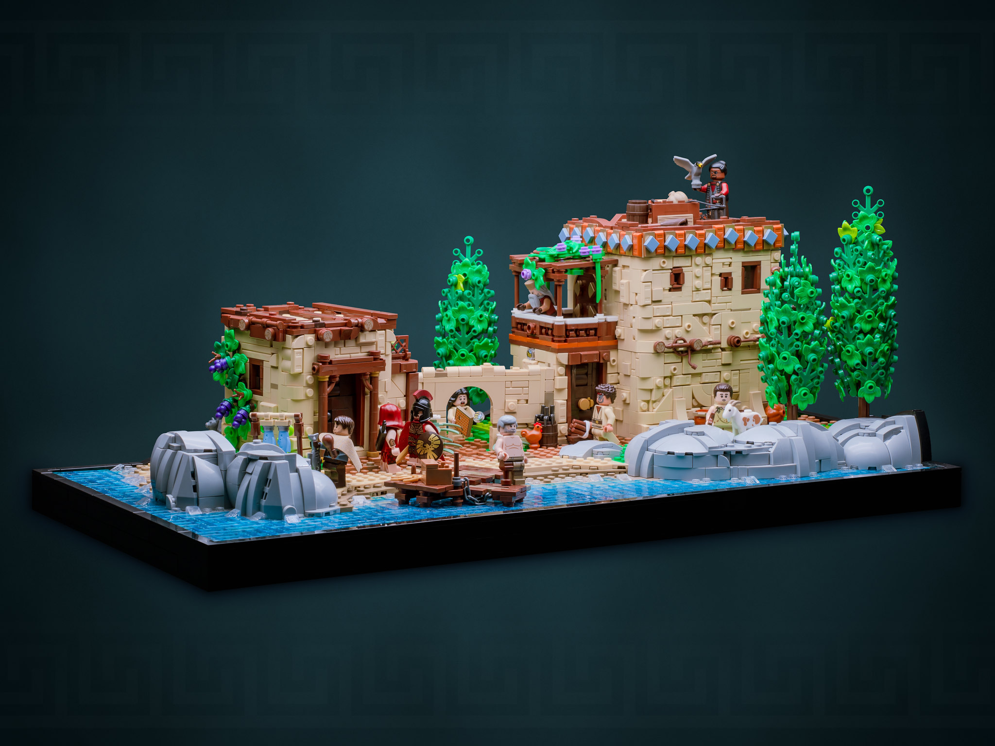 A 2,500-year-old LEGO creation on the shores of the Aegean - The ...