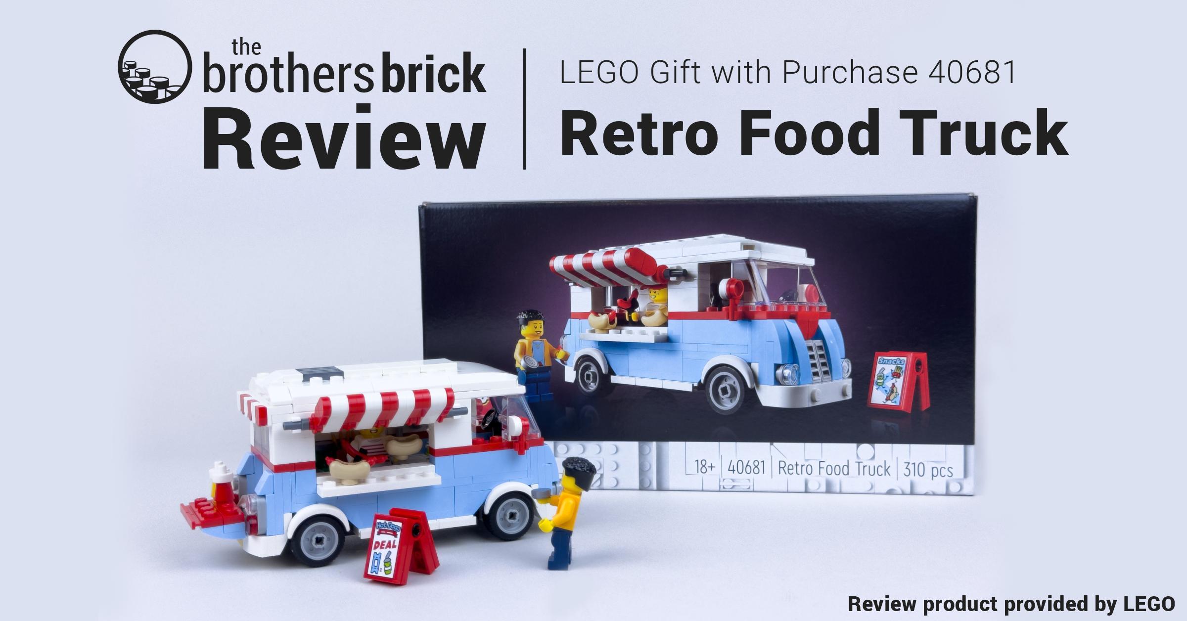 LEGO Icons 40681 Retro Food Truck Gift with Purchase: Bold bonus flavor ...