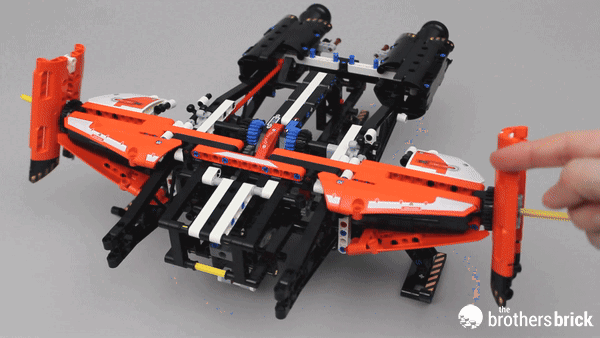 LEGO Technic 42181 VTOL Heavy Cargo Spaceship LT81 - Super swooshable ...