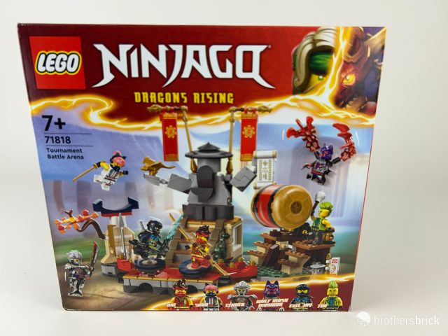 LEGO Ninjago 71818 Tournament Battle Arena - Is this arena studs or ...