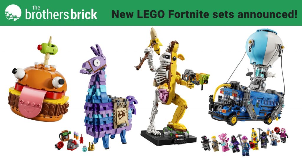 LEGO's Fortnite collaboration extends to four new sets, all available ...