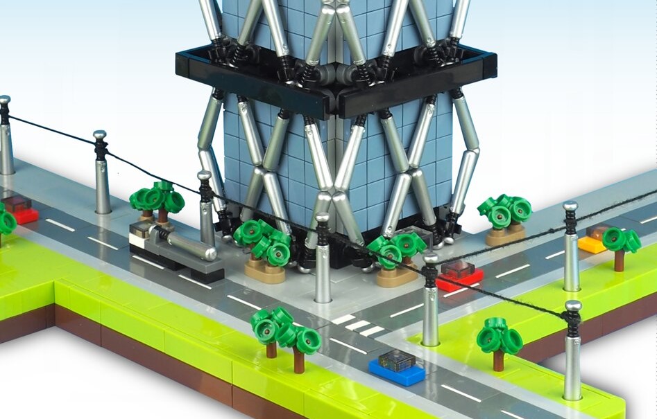 Baseball bat building built from bricks! - The Brothers Brick | The ...