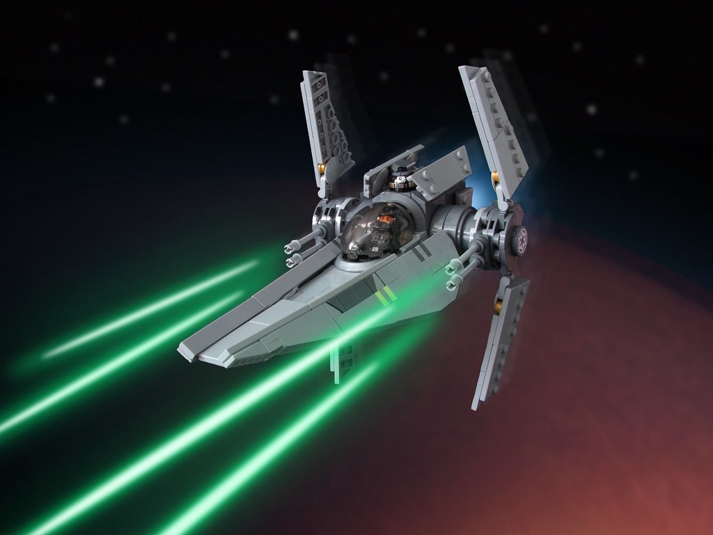 Nimble Nimbus V-wing Fighter - The Brothers Brick | The Brothers Brick