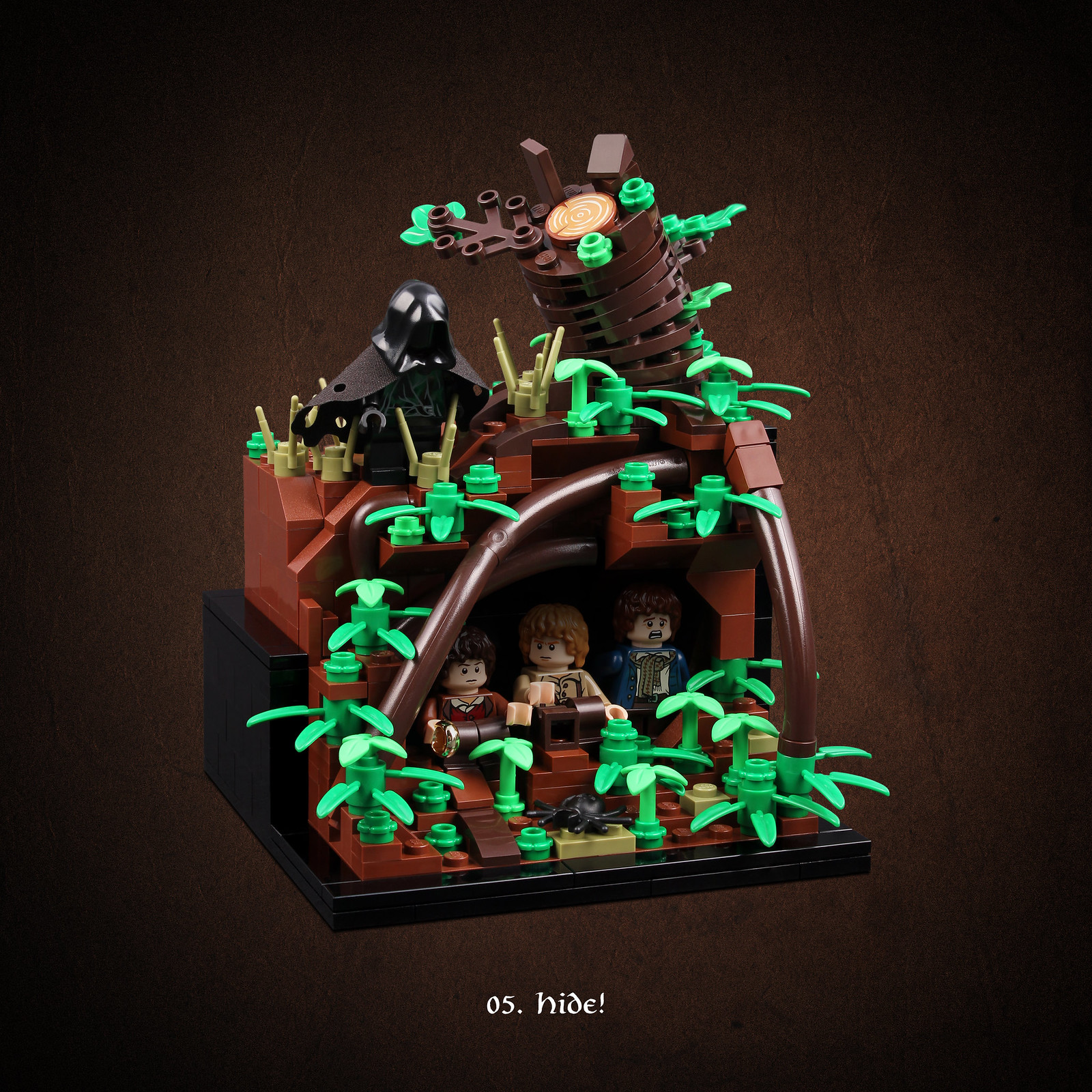 Hobbits on the run and hideaway - The Brothers Brick | The Brothers Brick