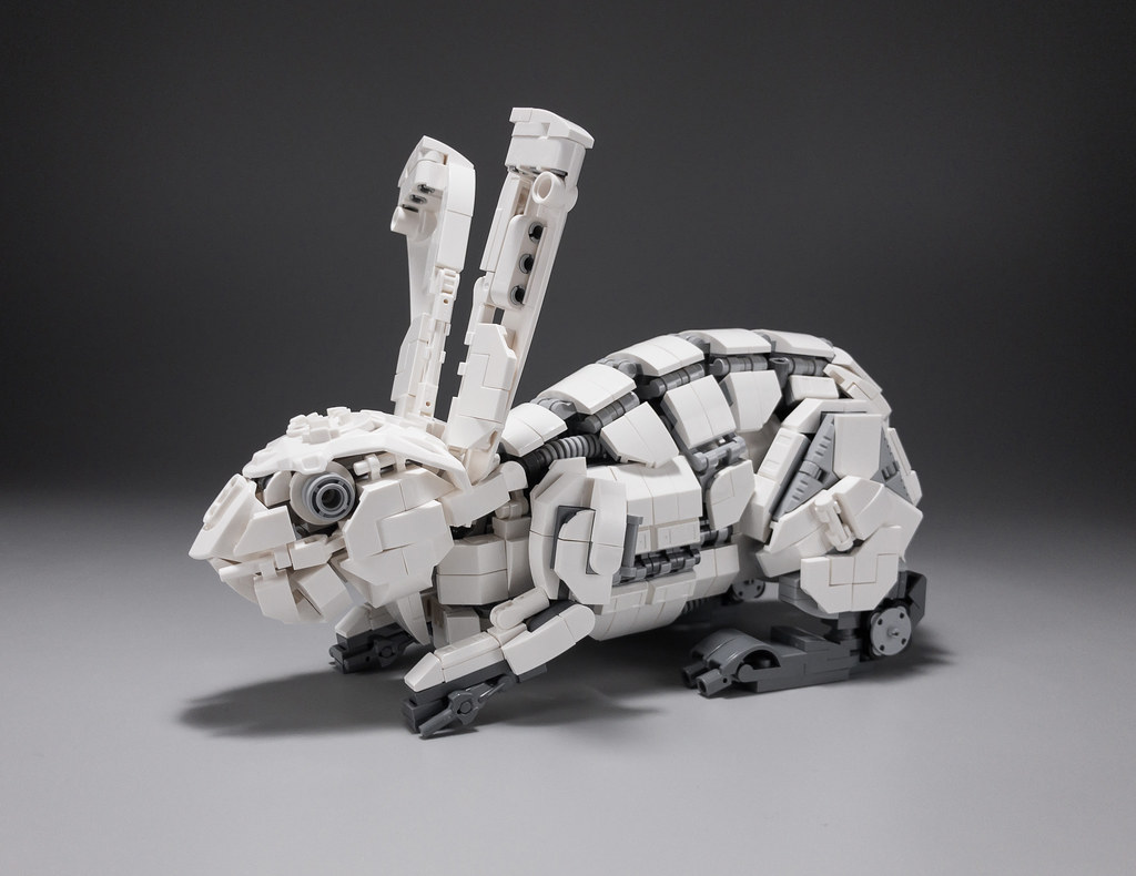 Mitsuru Nikaido's creature mechs are as numerous as...well, rabbits ...