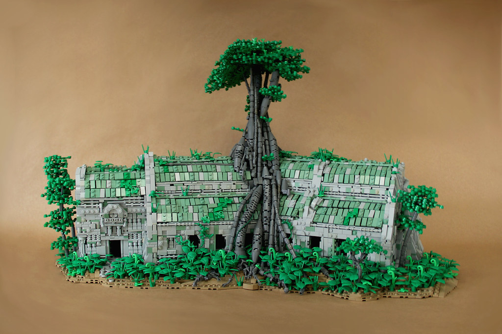 900 years to wear down a temple, 7 days to build it out of LEGO - The ...