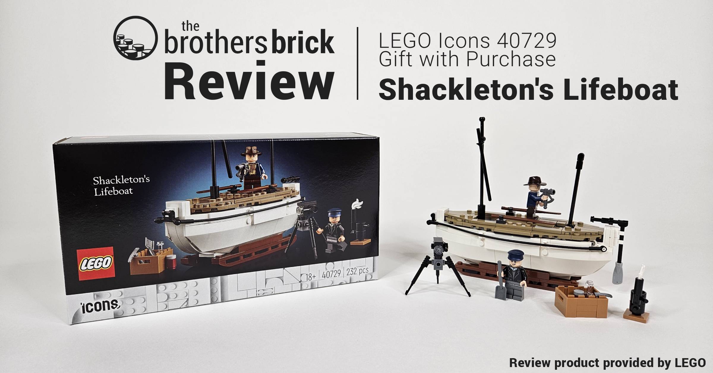 LEGO Icons GWP 40729 Shackleton's Lifeboat - Really feeling the FOMO ...