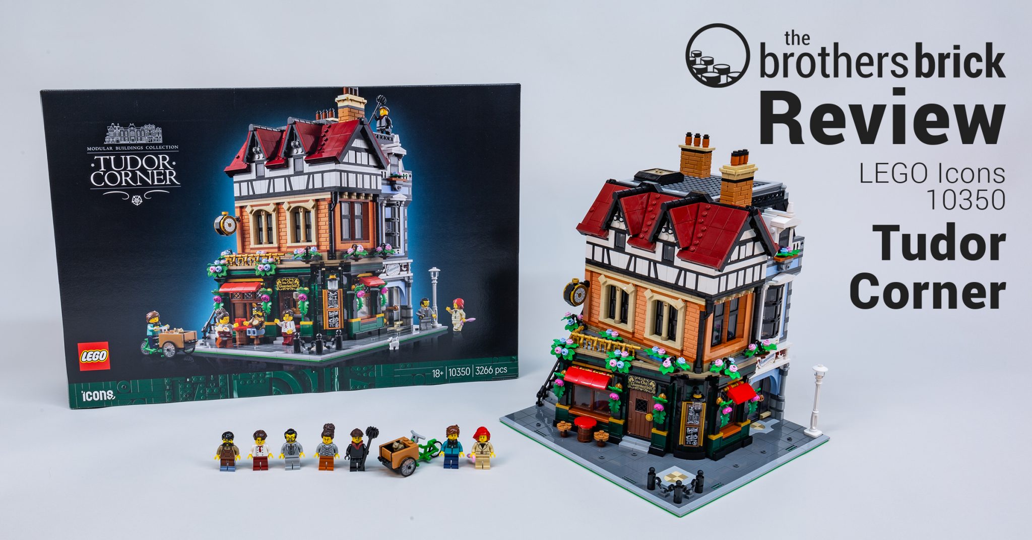 LEGO Icons 10350 Tudor Corner modular building - a return to the ...