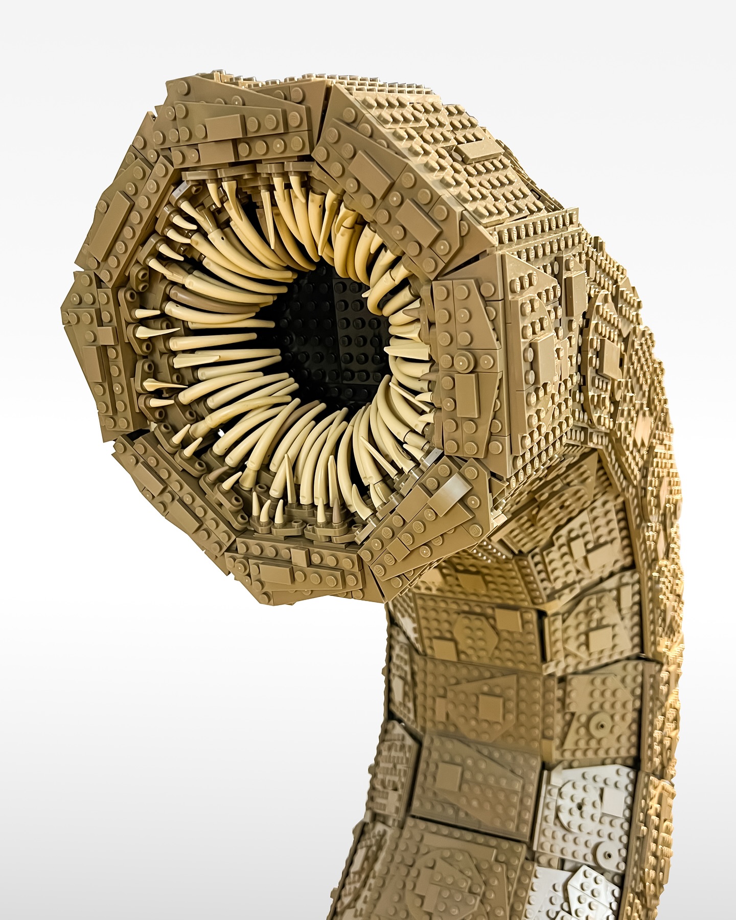 Check out this massive Dune sandworm built by a LEGO Masters winner ...
