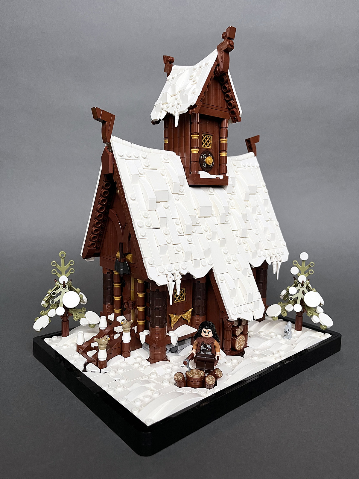 Heating up a LEGO House with the help of hardy Harald - The Brothers ...