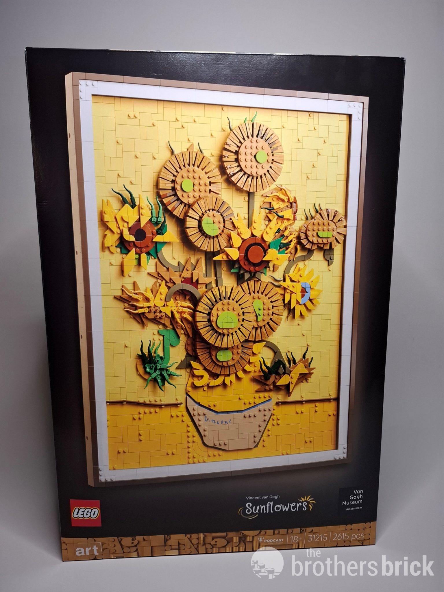 LEGO Art 31215 Vincent Van Gogh Sunflowers - And it was all yellow ...