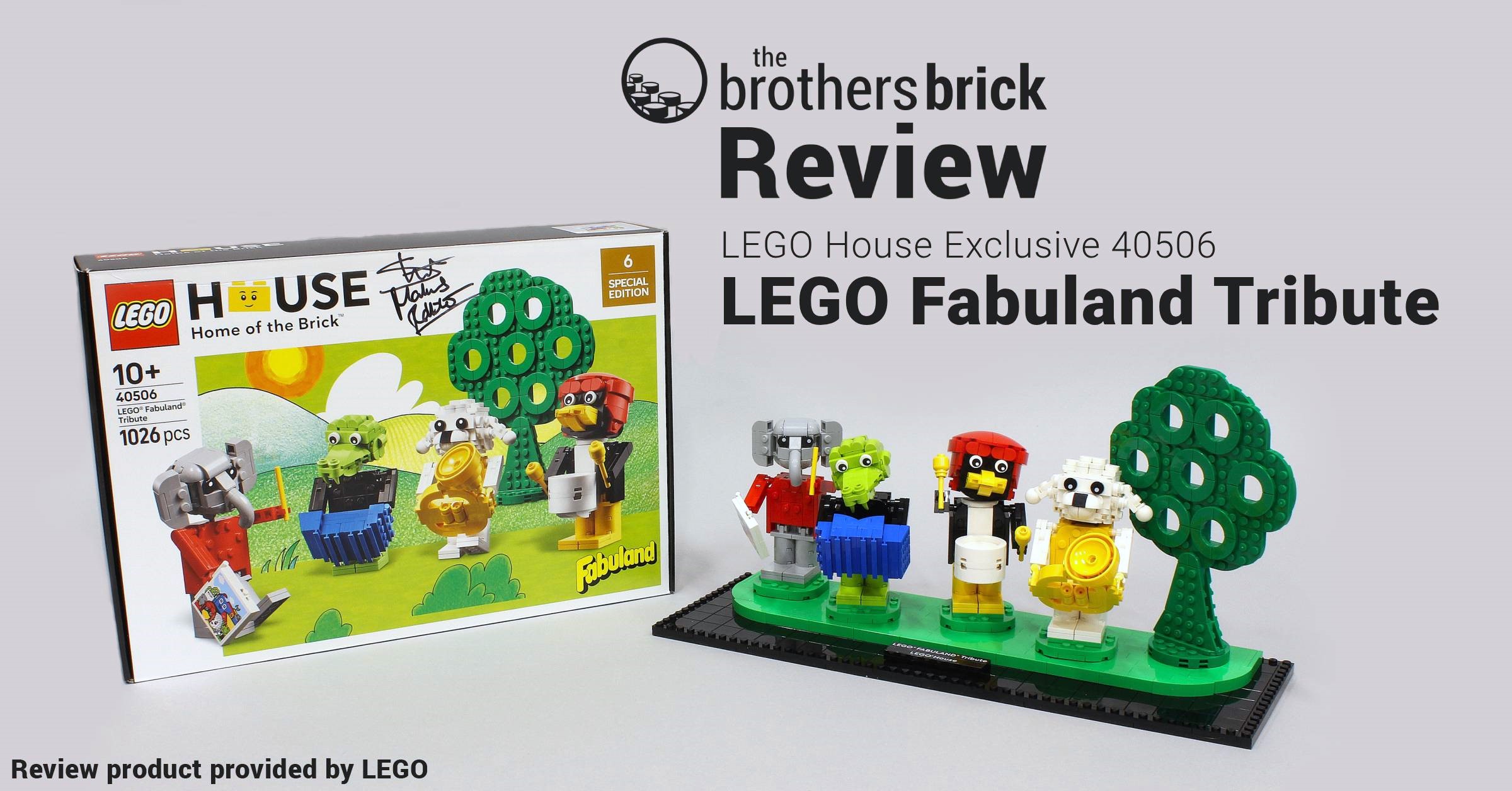 LEGO House Exclusive 40506 LEGO Fabuland Tribute - A love letter to an ...