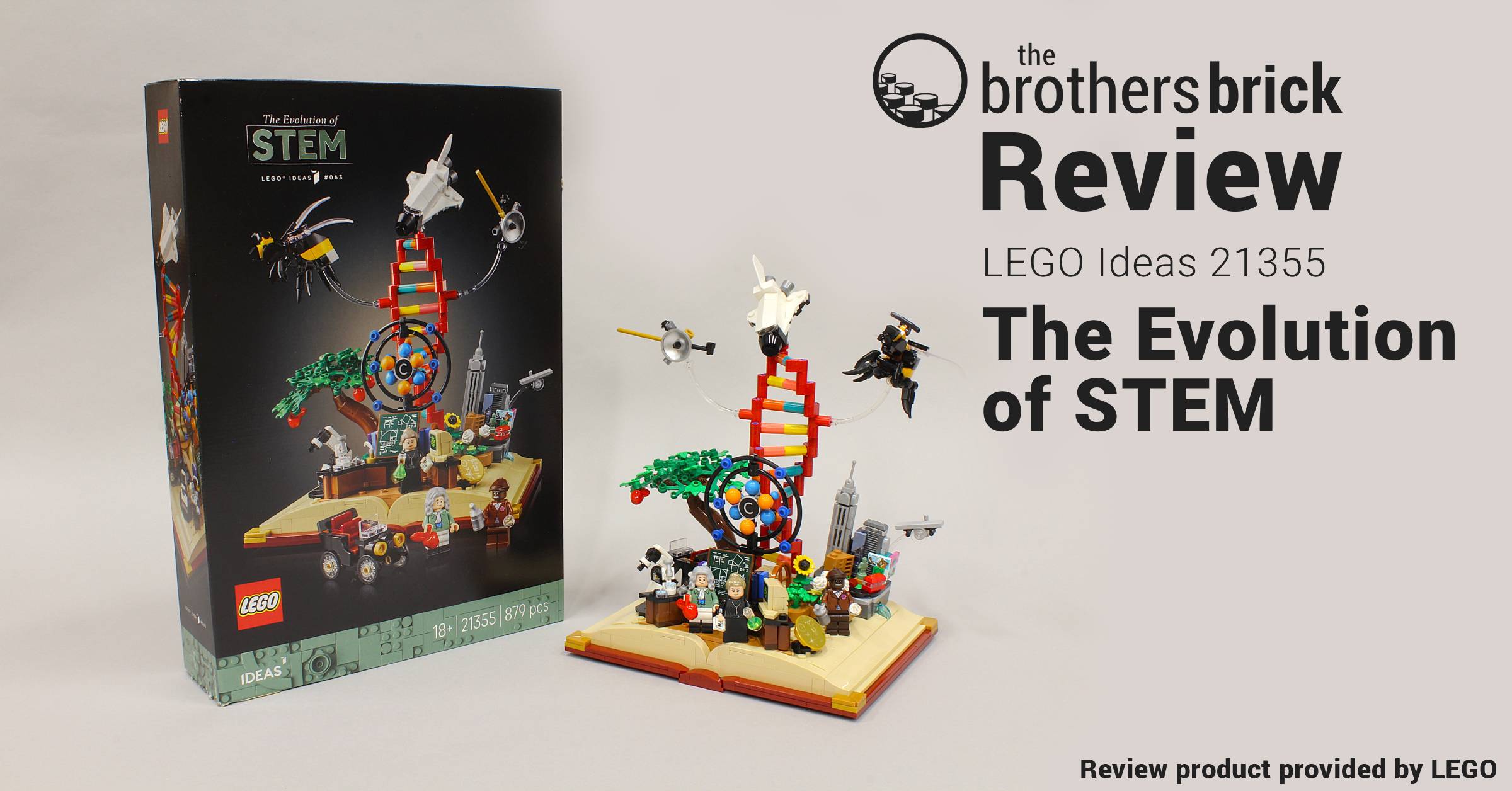 LEGO Ideas 21355 The Evolution of STEM - Quirky, yet charming [Review ...