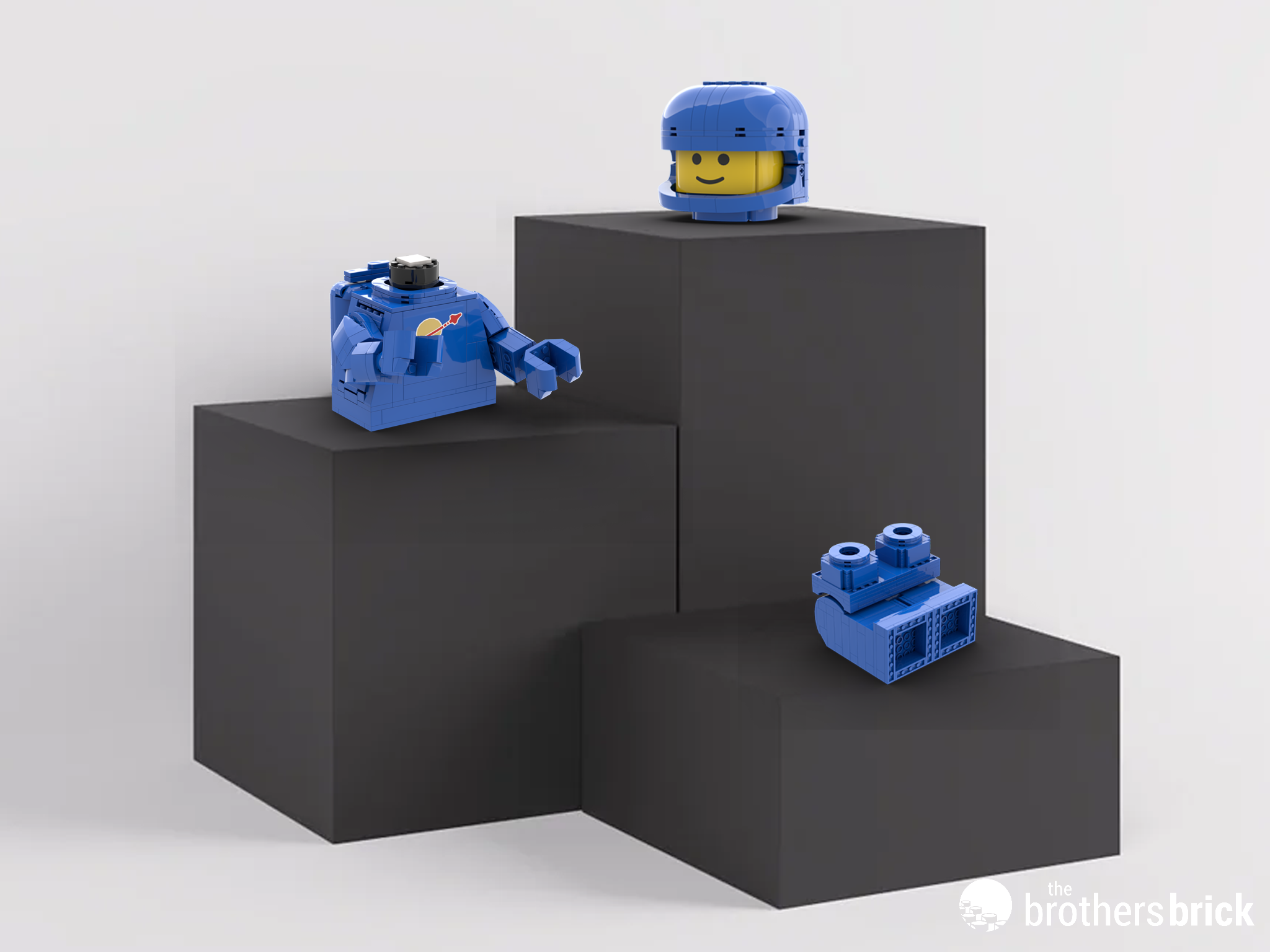 LEGO debuts Creator 1-of-3 line with upscaled Classic Space Minifig ...