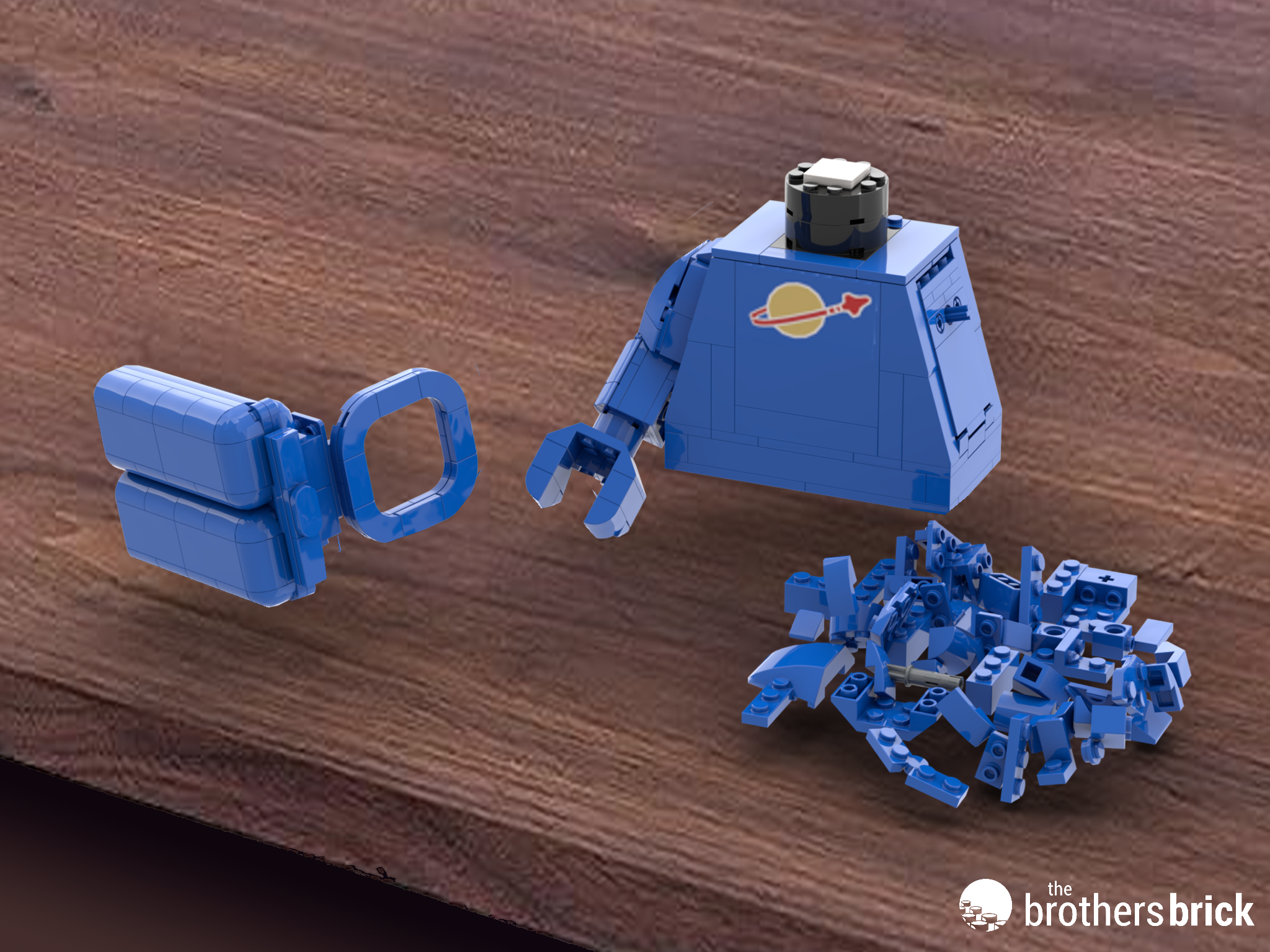 LEGO debuts Creator 1-of-3 line with upscaled Classic Space Minifig ...