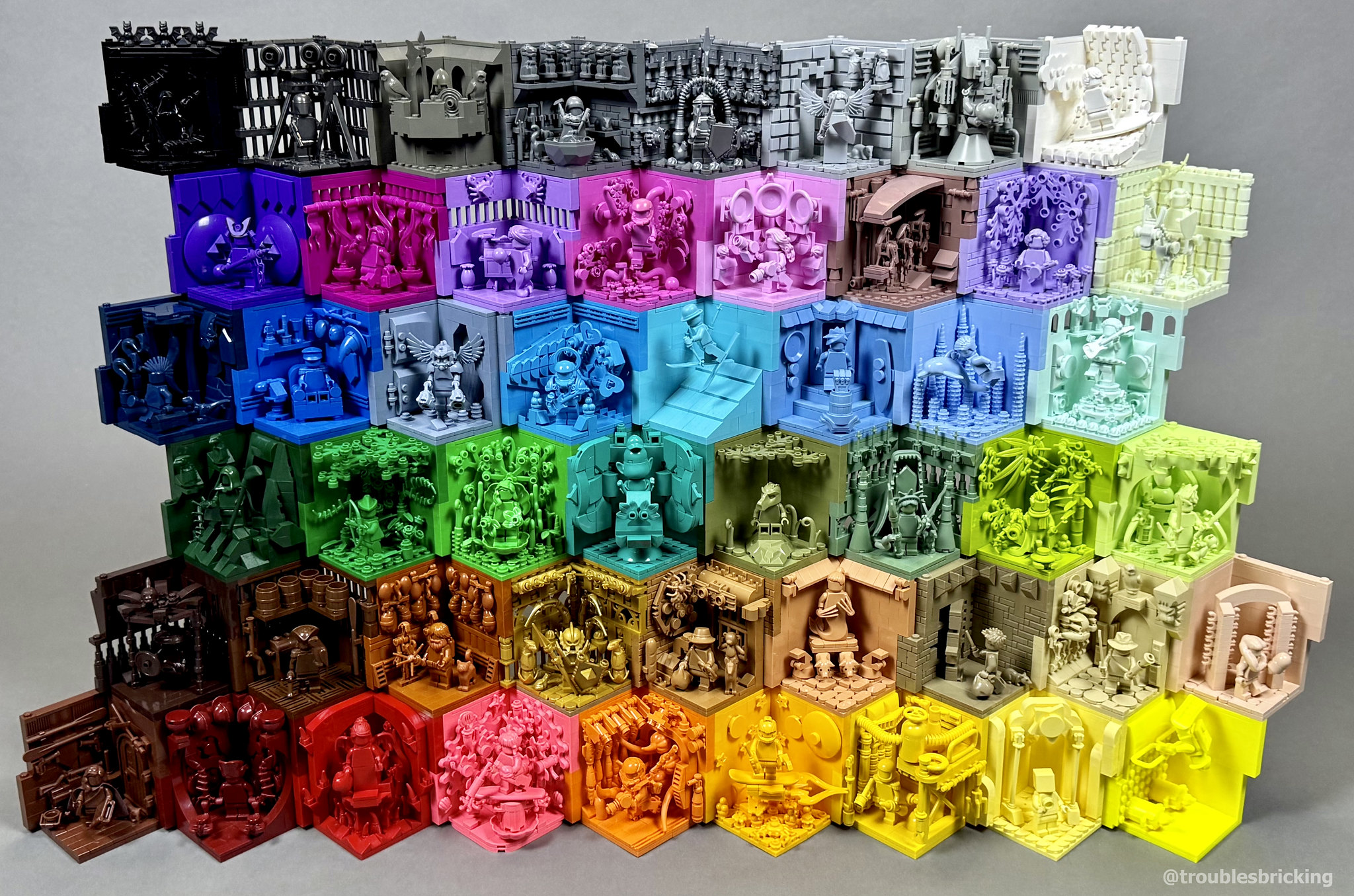 50 shades of LEGO fun - The Brothers Brick | The Brothers Brick