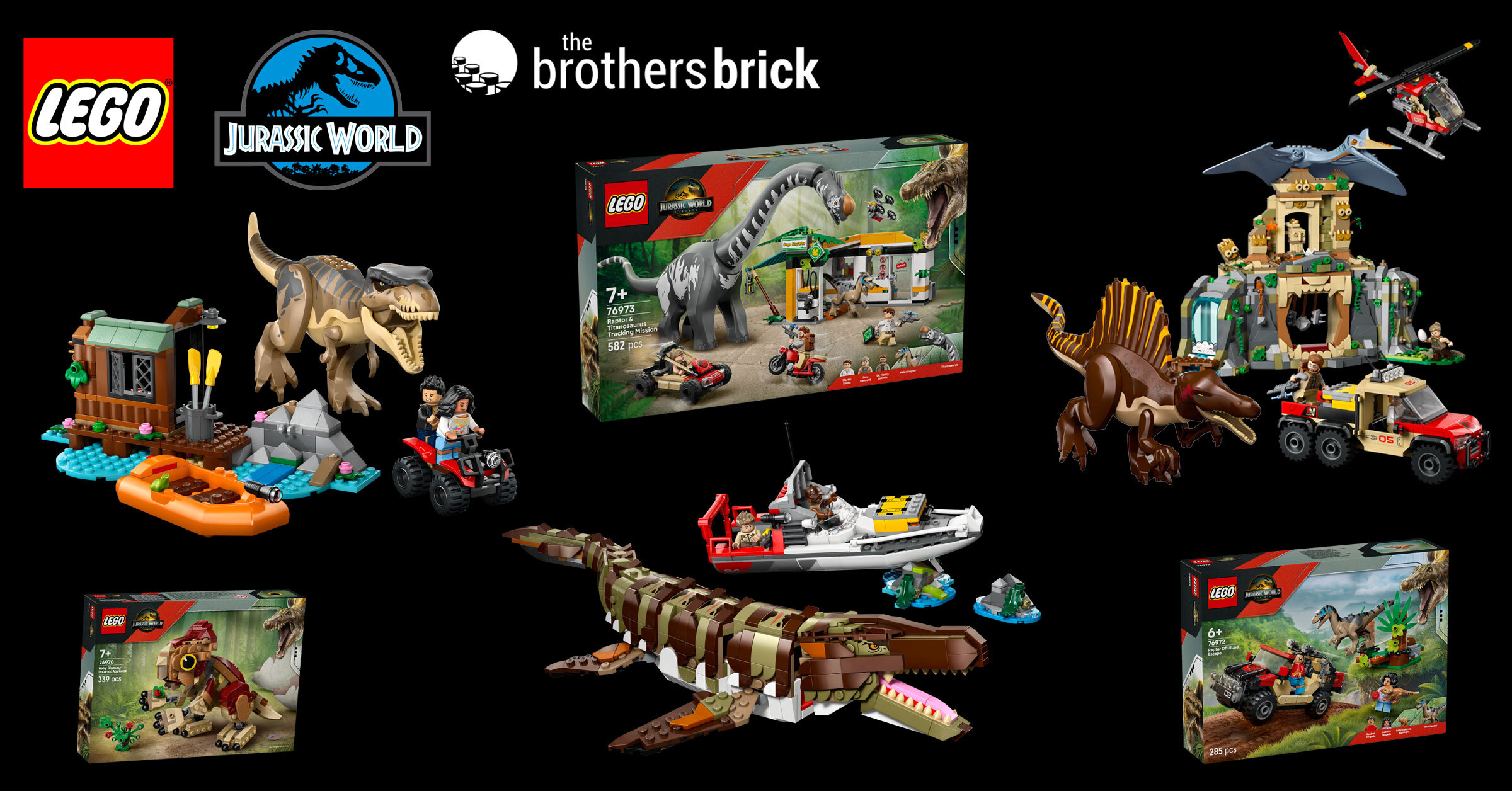 LEGO announces new sets from the Jurassic World Rebirth movie [News ...