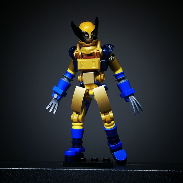 Comic book characters bound from the page in bricks [Minifig Monday ...