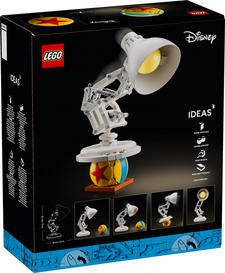LEGO Pixar lamp Luxo Jr. leaps in as the next Ideas set [News] - The ...